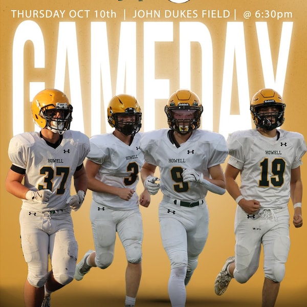 Game Day Social Media Photoshop Template Sports Graphic Customizable ...