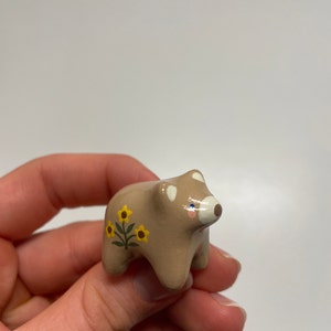 Raccoon Figurine, Cute Miniature Raccoon, Woodland Animal, Forest Room ...