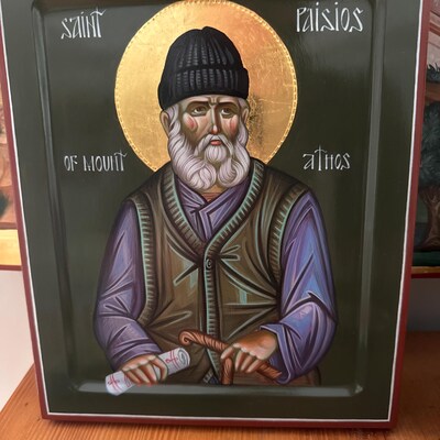 Saint Abigail Icon, St. Gobnait Icon, Deborah Religious Icon, Icon Hand ...