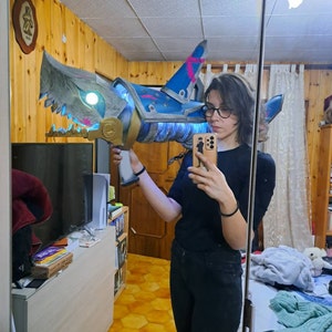 Jinx Arcane Fishbones Cosplay Blueprint and Instruction Guide PDF - Etsy