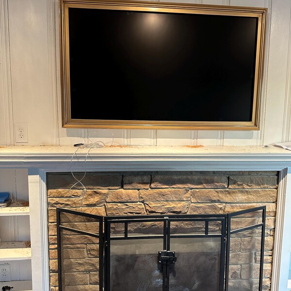 Classic Antique Low Profile Custom Frame, XL Ornate Corners, Vintage ...