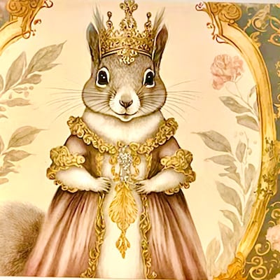 Happy Father's Day Squirrel Daddy & Kids Enjoying a SUP Stand up Board ...