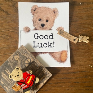 Vicar and Bible Bear Handmade Pin or Fridge Magnet Thank You - Etsy