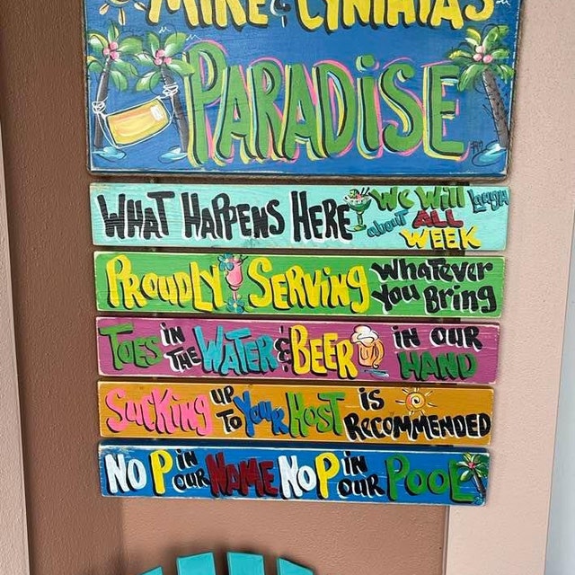 Fran's Country & Tropical Decor & Signs by FRANSCOUNTRYFL on Etsy