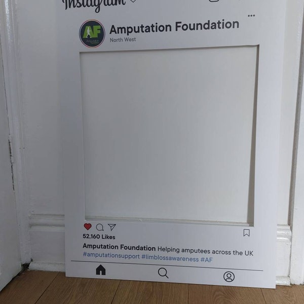 Customisable Social Media Selfie Frame Bespoke Instagram Effect ...