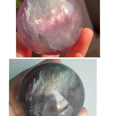 Beautiful Garden Quartz Tower With Black Rutiles, Lodolite Inclusion ...