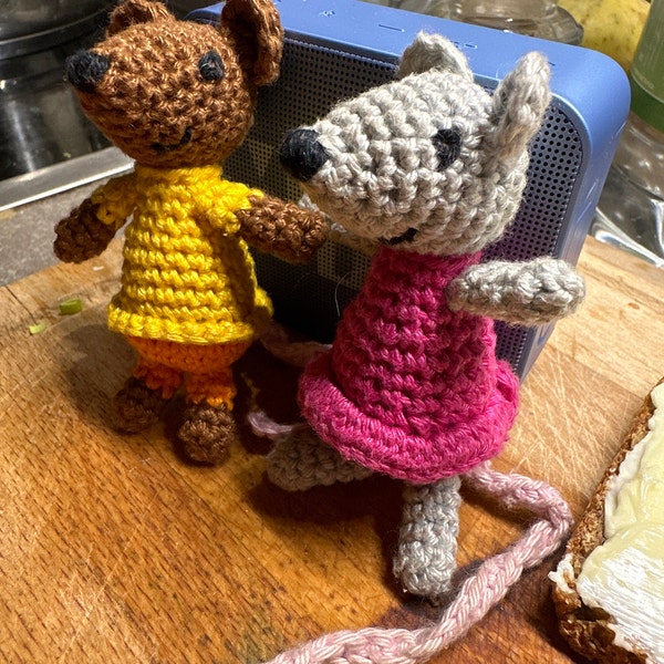 Wee Mousie Amigurumi Pattern PDF - Crochet Pattern - Etsy