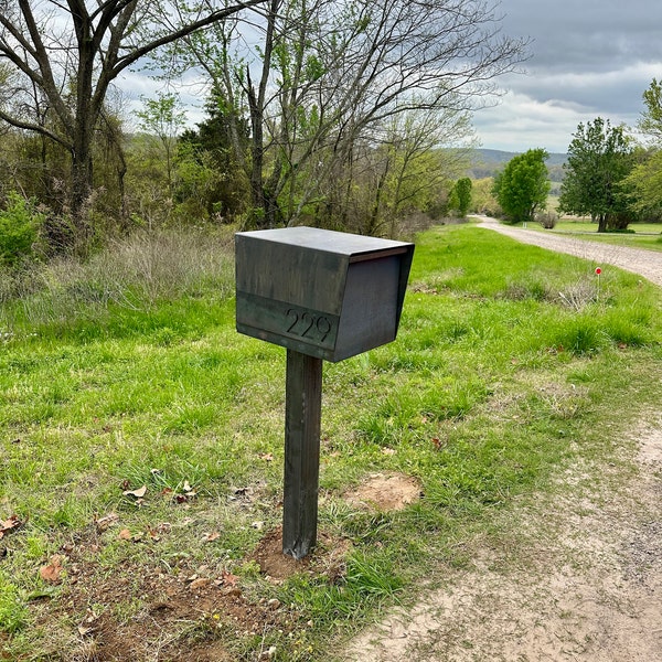 Modern Sierra Mailbox Grande - Extra Large - Etsy