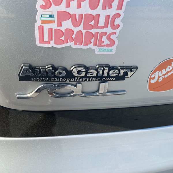 Support Public Libraries 4" Car Magnet | Librarian Gift| Book Lover ...