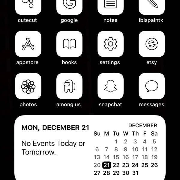 320 White App Icons PREMIUM Icon Pack for Aesthetic Light Ios Home ...