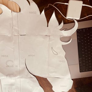 3ft Santa's Elves Template When Made. Printable Trace and Cut Christmas ...