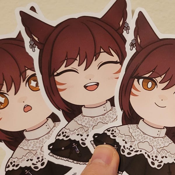 FFXIV Haurchefant Hot Cocoa Sticker - Etsy