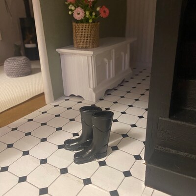 12 Miniature Daisies Kit Daisy Flowers 1:12 Scale Dolls House Garden ...