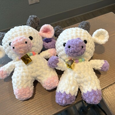 Baby Cow Crochet Pattern - Etsy