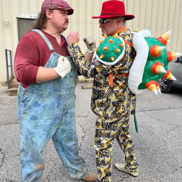 Bowser / Bowsette Shell Foam Template - Etsy