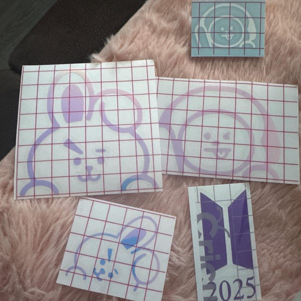 BT21 Cooky Car/window Decal - Etsy