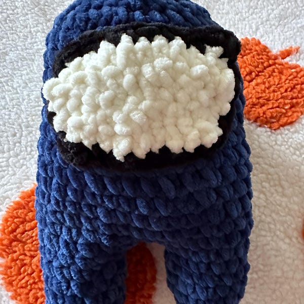Among Us Inspired Crewmate Plush Crochet Pattern - Etsy