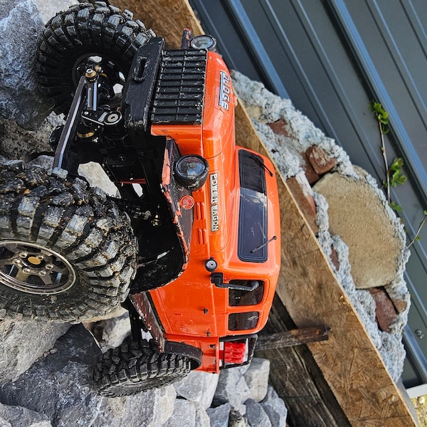 SCX24 Power Wagon High Clearance Front Bumper - Etsy