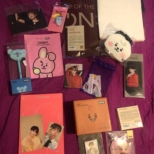 BTS Official Merch Box - Etsy