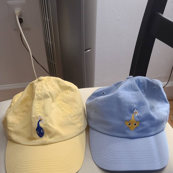 Pikmin Inspired Classic Cap | Customizable Baseball Hat - Etsy