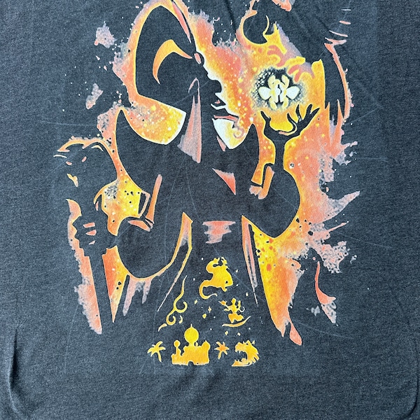 Retro Disney Jafar Aladdin Portrait Shirt, Disney Villains Jafar T ...