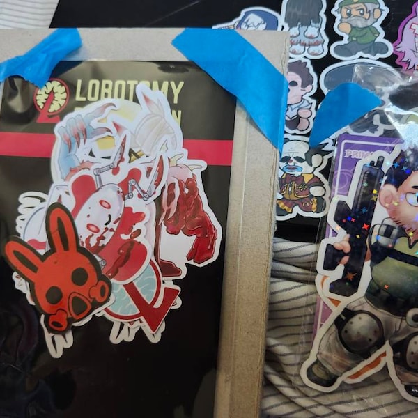 Lobotomy Corporation Sticker Pack | Pack of Eight Stickers for Craft ...