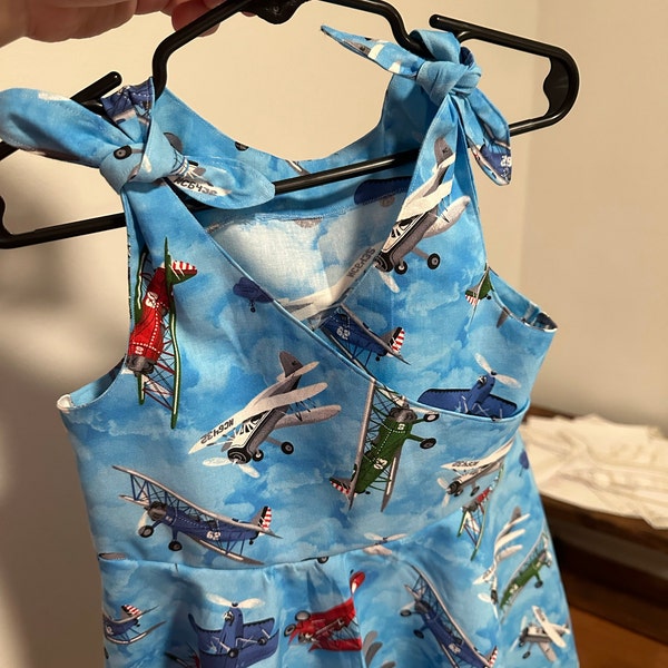 Easy Wrap Bodice Dress PDF Sewing Pattern - Etsy