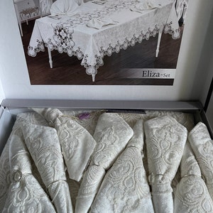 Red Square Tablecloth Kitchen Christmas Washable Velvet Table Cloth for ...