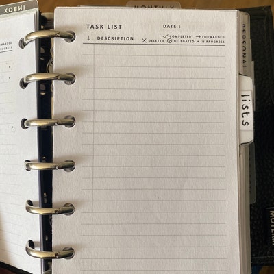 Printable to Do List Pocket Size, Daily to Do List, Printable Task List ...