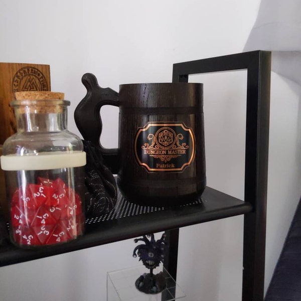 Dungeon Master Personalized Mug. Dungeon and Dragons Mug Custom Beer ...