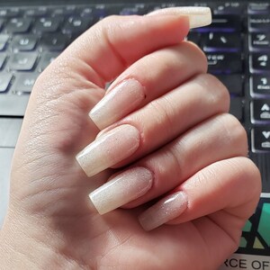 White Diamonds Dip Nail Powder, Dip Powder, Dip Powder for Nails, Dip ...