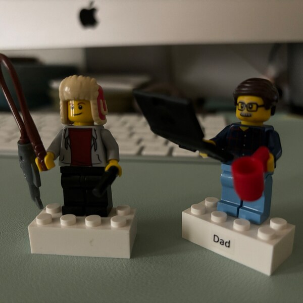 Custom Lego Minifigures Couples Gift, Wedding Lego Figure Art ...