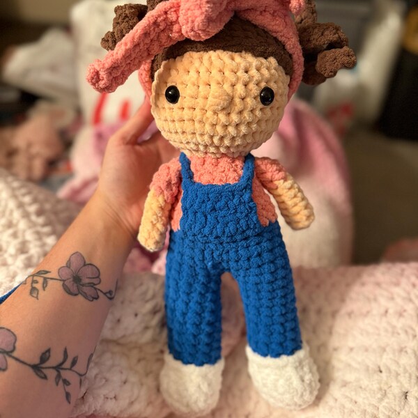 Crochet Ms. Rachel Pattern, Ms. Rachel Doll Pattern, Ms. Rachel Crochet ...