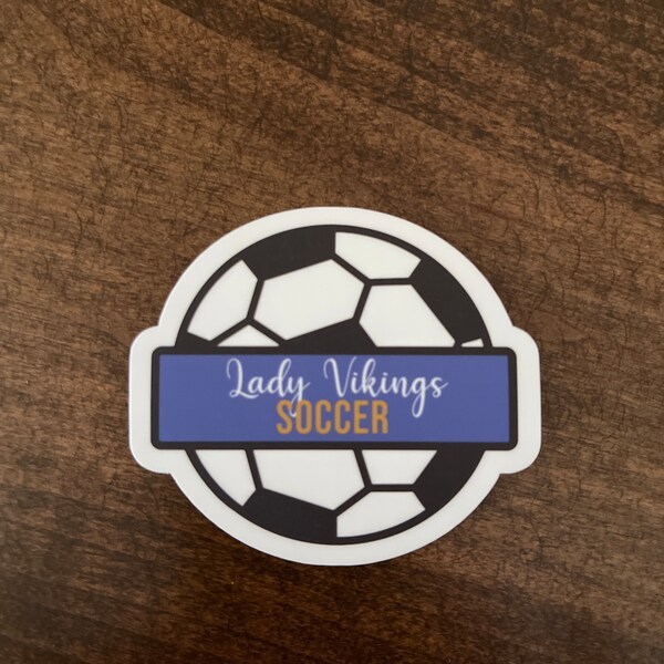 Custom Soccer Sticker | Custom Sport Sticker | Soccer Stickers | Team ...