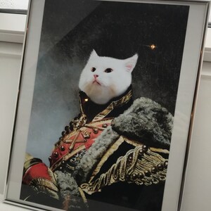 Custom Pet Soldier Portrait, Custom Dog Portrait, Pet Portraits, Pet ...