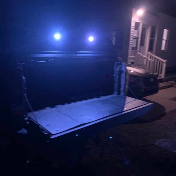 Harbor Freight Roadshock Ironman Angled Rock Light Camp Light Mount for ...