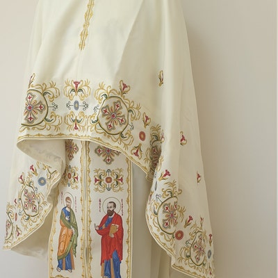 Embroidered Priest Vestment Priest Robes Clothes for Priests Sacred ...