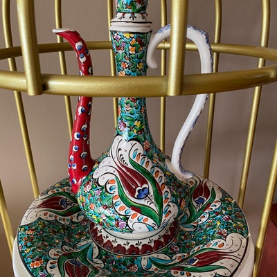 Handmade Turkish Ceramic Tile Panel Iznik Ceramic Tile Panel - Etsy