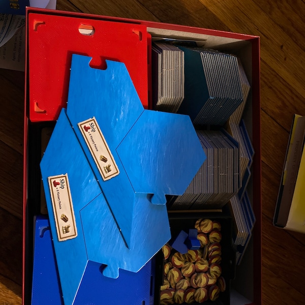Organizer for Catan + Seafarers + 5-6 Player Extensions With Player ...
