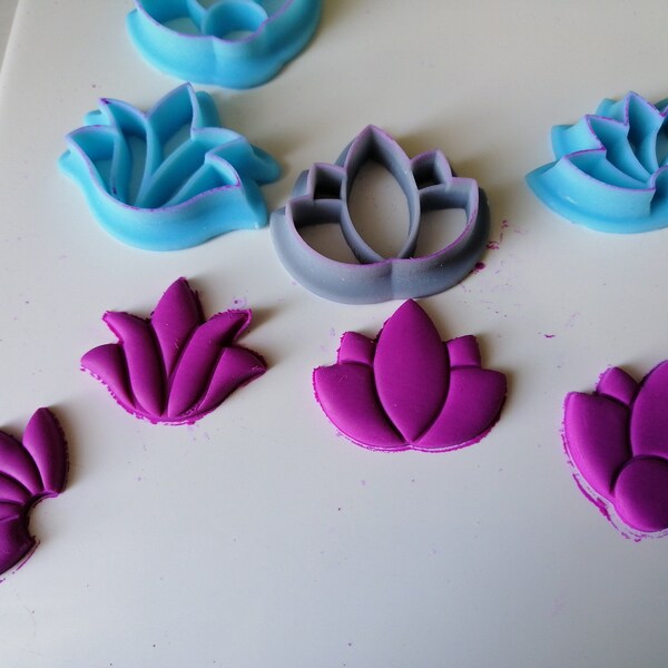 Flower Polymer Clay Cutter I Texturio Cutters for Polymer Clay I Diy ...