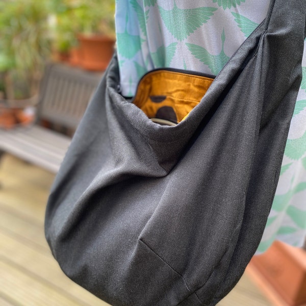 Half-moon Bag Sewing Pattern PDF | Women's Shoulder Bag | Digital ...