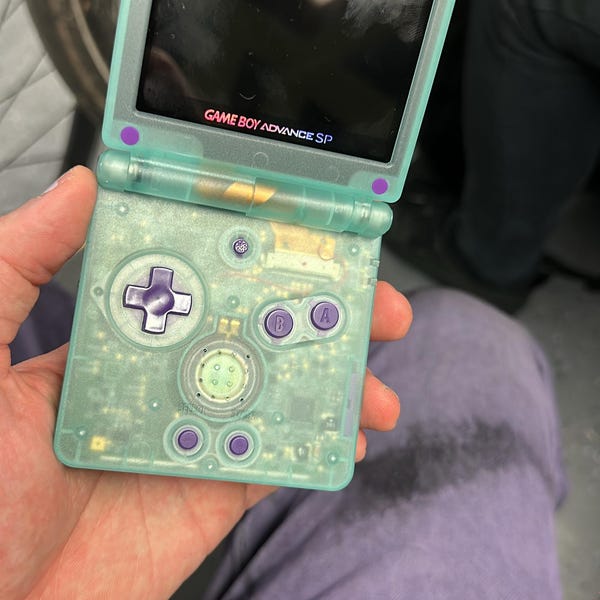 Extra Mods and IPS Backlit LCD GBA Mod Nintendo Gameboy Advance ...