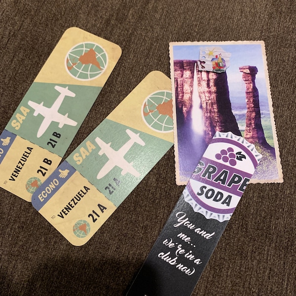 Up Movie Airline Tickets and Postcard - Etsy
