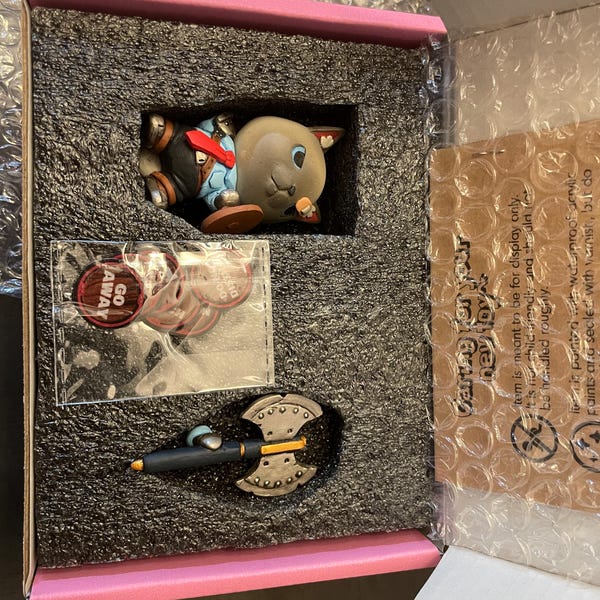 Handmade Bunny Wizard, Polymer Clay Rabbit, Handcrafted Art Toy, Cute ...