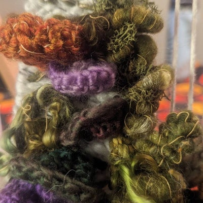 Forest Vines 3 Ply Art Yarn, 10 Yard Increments & Made to Order - Etsy