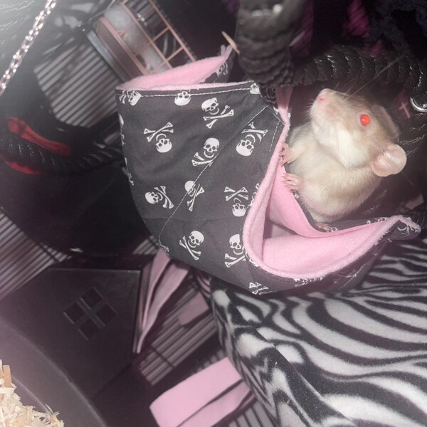 Large Chunky Wood Pet Perch for Cage, Pet Rat Toy Accessories, Rat ...