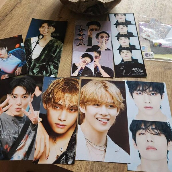 BTS Jimin Bookmark - Etsy