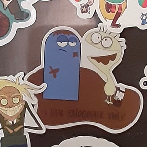 Orange Dino Sticker Laptop Sticker Notebook Sticker - Etsy