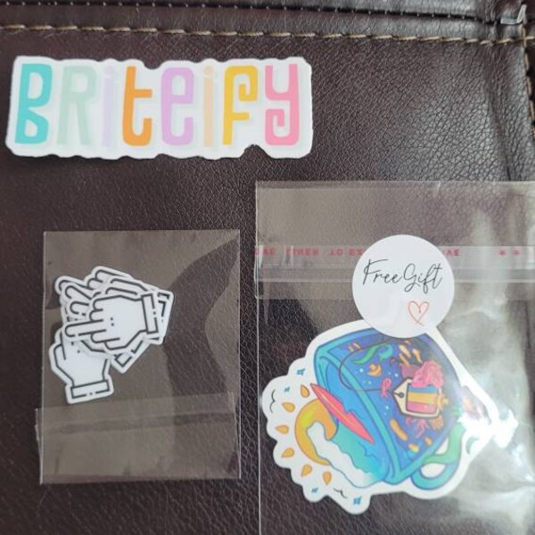 1-1000pc Mini "middle Finger" Vinyl Tiny Stickers - Etsy