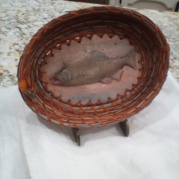 Fish Pottery Basket Start 3D, Pine Needle Basketry, Coiling Base for Basketry - Etsy